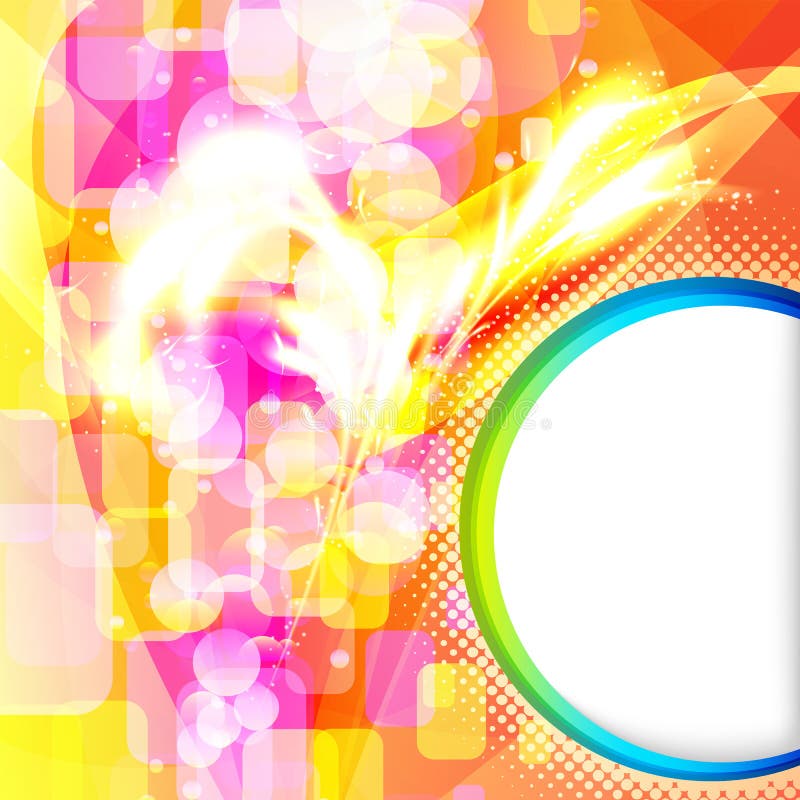 Abstract bright card. stock vector. Illustration of grunge - 19631335