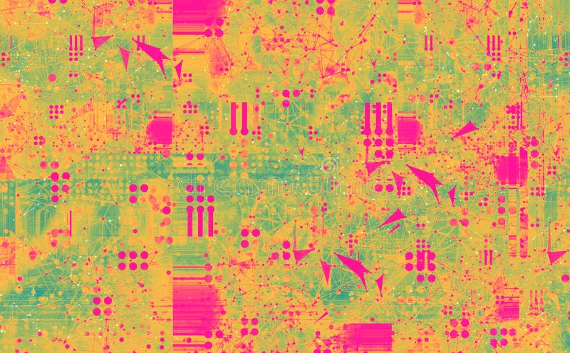 Technology collage stock illustration. Illustration of communications ...