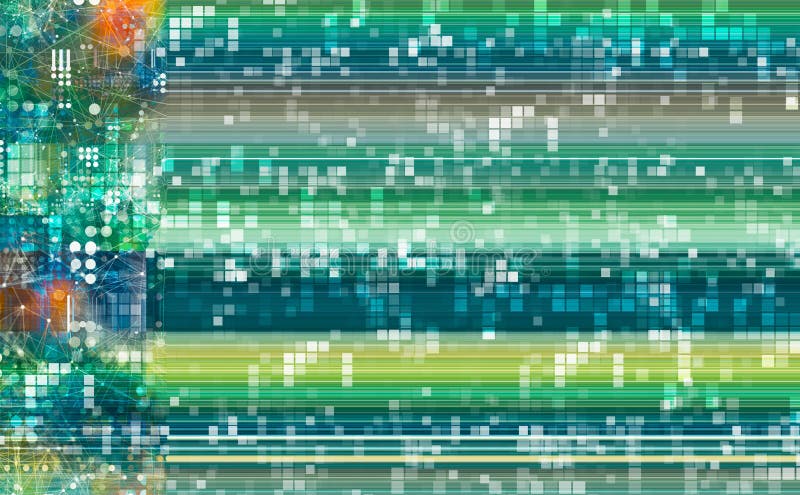 Technology collage stock illustration. Illustration of communications ...