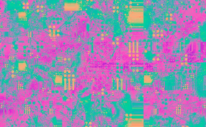 Technology collage stock illustration. Illustration of communications ...