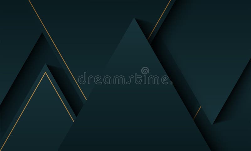 Abstract Bright Blue Color Strip Pattern Luxury Dark Blue with Gold ...