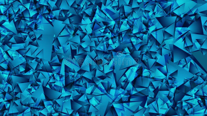 Bright Low Poly Tech Motion Background with Glowing Neon Triangles ...