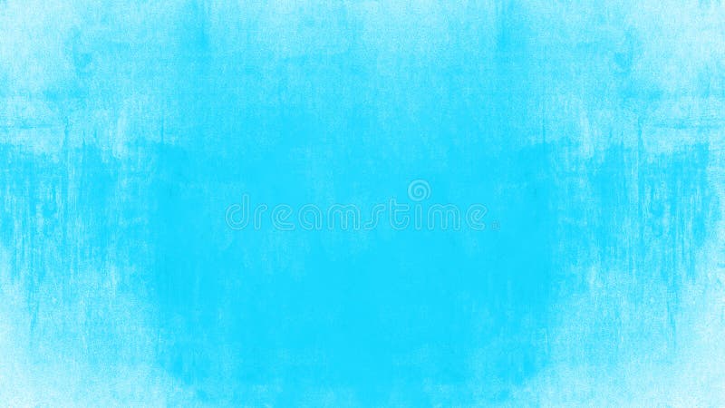 Abstract Bright Blue Turquoise Watercolor Painted Paper Texture ...