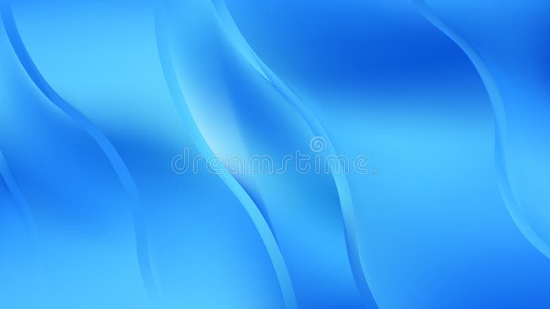 Abstract Bright Blue Wave Background Vector Art Stock Vector ...