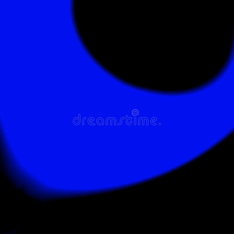 Abstract Bright Blue Wave on Black Background.modern Background for ...