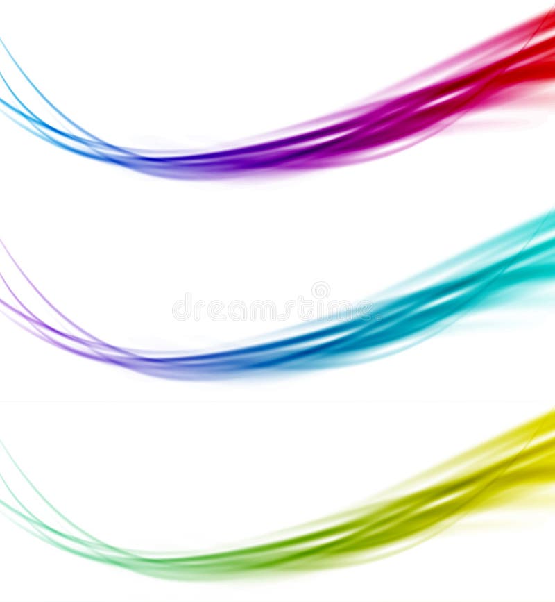 Abstract Bright Border Line Divider Stock Vector - Illustration of ...