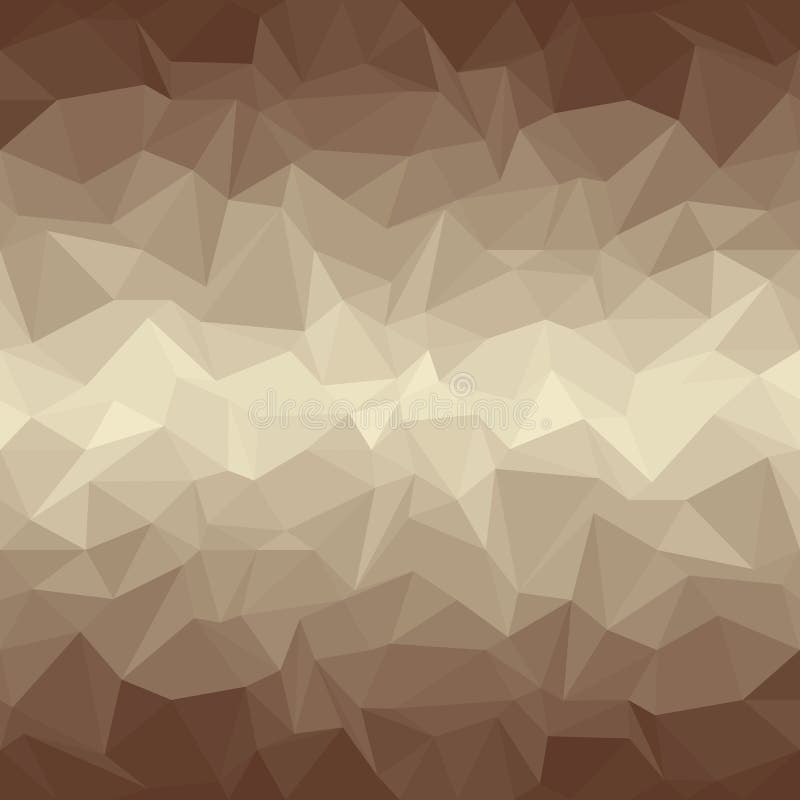 Brown and Polygonal Background Stock Illustration - Illustration of ...