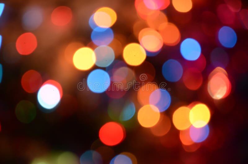 Abstract Bright Circular Bokeh Background Blur Stock Image - Image of ...