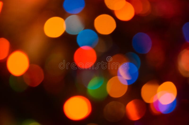 Abstract Bright Circular Bokeh Background Blur Stock Photo - Image of ...