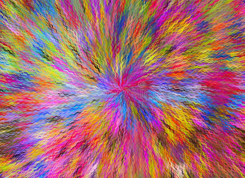 Abstract Bright Color Burst Backgrounds. Multicolored Pattern Stock ...