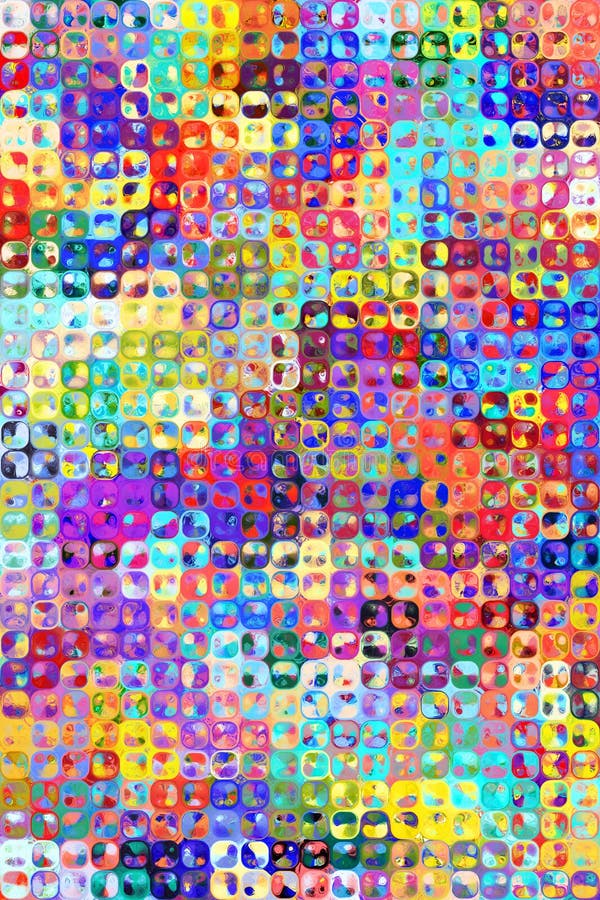 Abstract Bright Color Pattern Stock Illustration - Illustration of ...