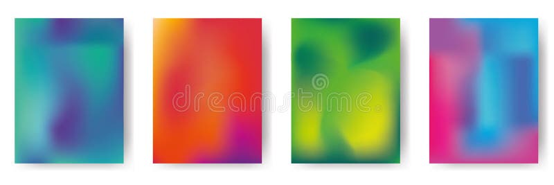 Abstract Bright Color Pattern Background. Poster Template Stock Vector ...