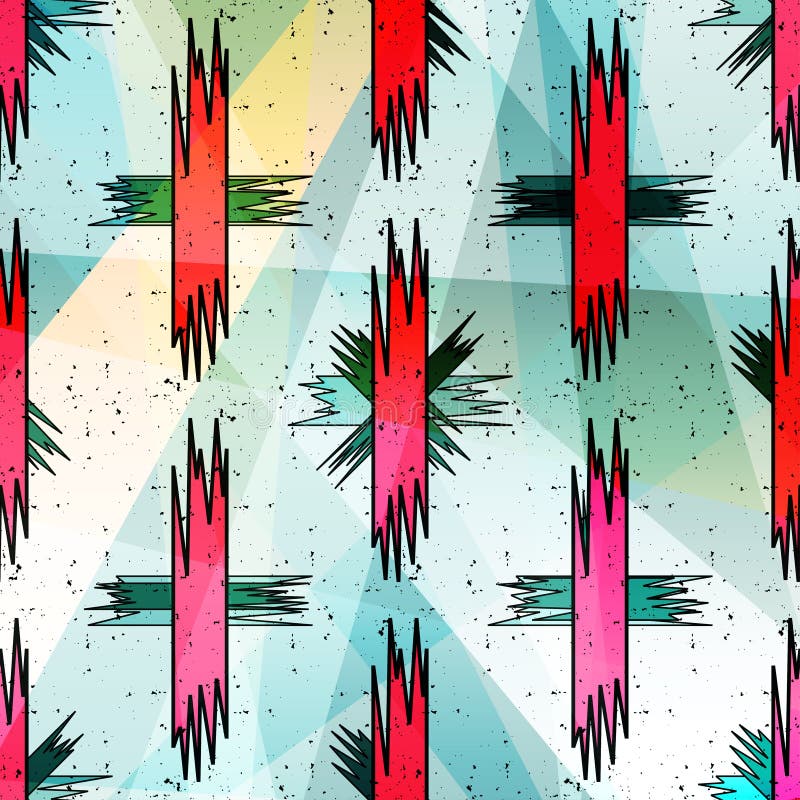 Abstract Bright Color Pattern Stock Vector - Illustration of design ...