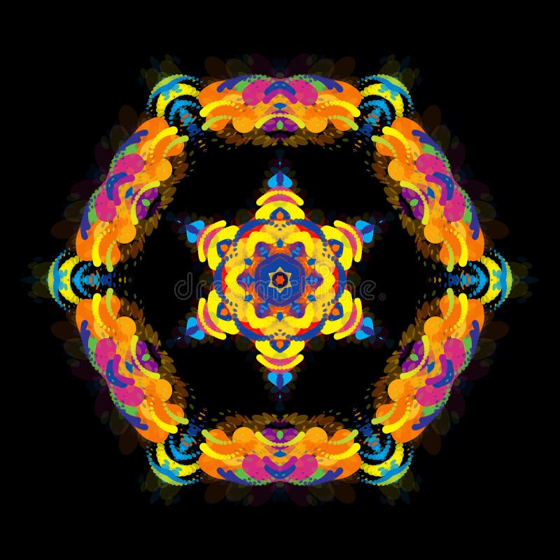 Bright Colorful Seamless Pattern Of Striped Gradient Blue, Brown, Green ...