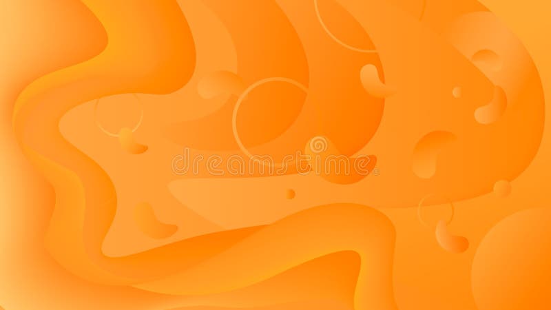 Abstract Bright Colorful Orange Paradise Background. Stock Vector ...