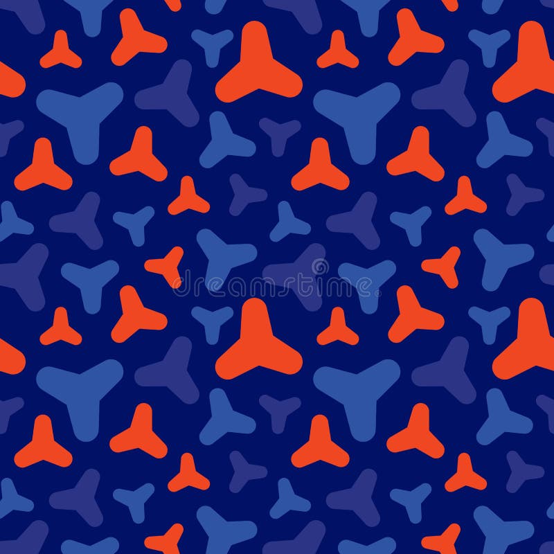 Abstract Bright Colorful Vector Geometric Seamless Pattern with Smooth ...