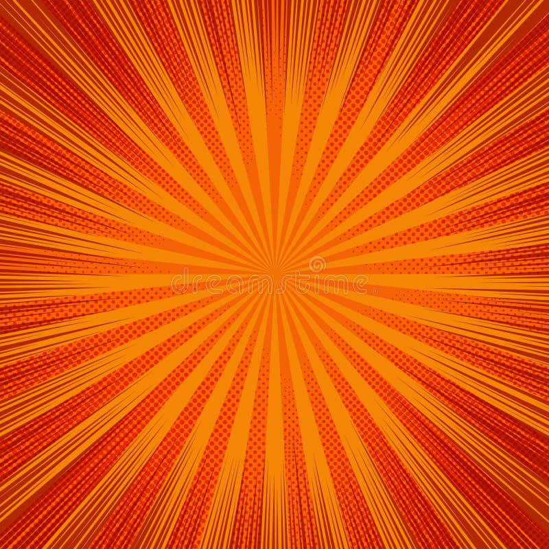 Explosive Comic Background with Bold Colors and Rough Edges Stock ...