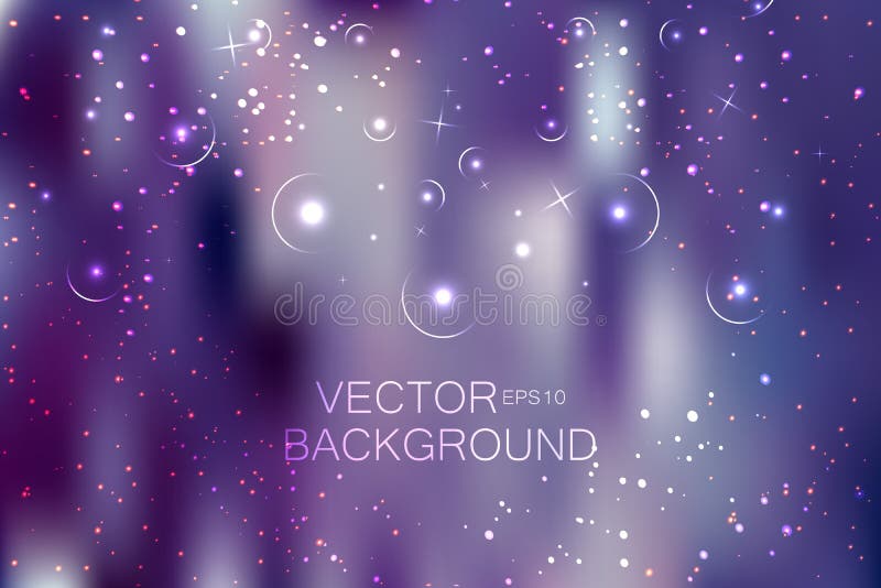 Abstract Bright Glitter Background with Little Stars Stock Illustration ...