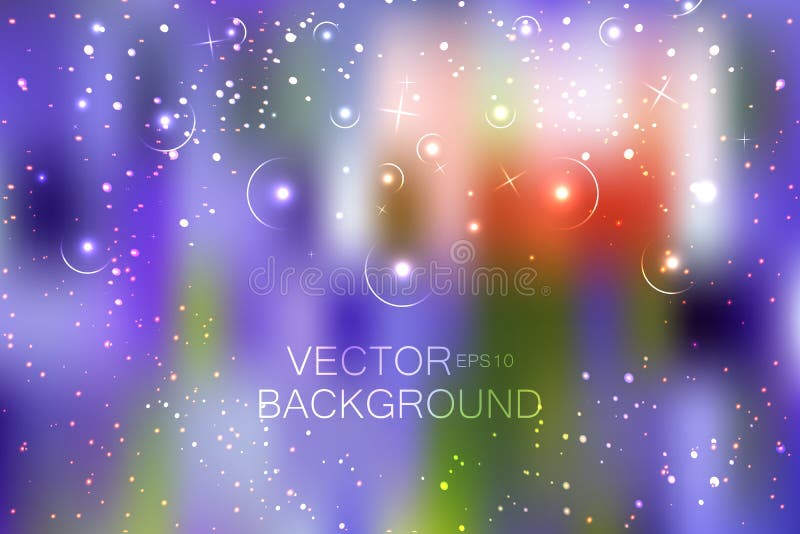 Abstract Bright Glitter Background with Little Stars Stock Illustration ...