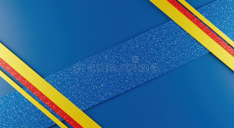 Abstract Bright Glitter Blue Background. Minimalistic Design, Creative ...