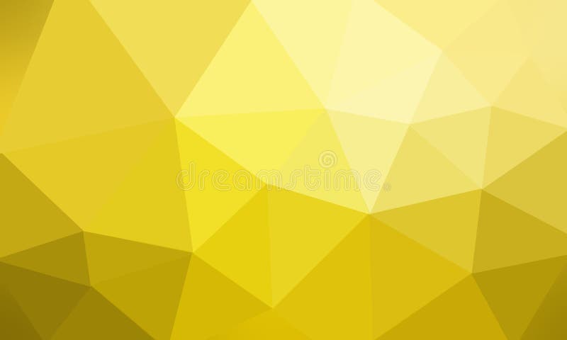 Abstract Bright Golden Geometric Triangle Gradient Background for ...