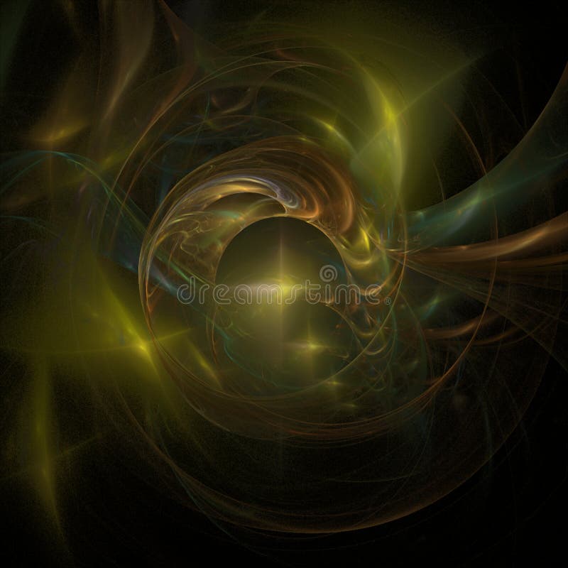 Abstract Bright Green Pattern on Black, Color Graphics, Background ...