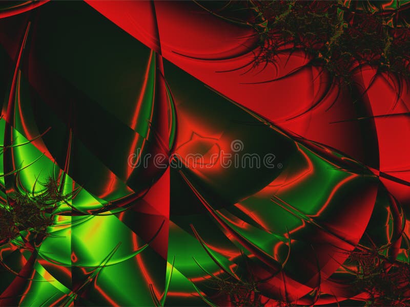 Abstract Bright Green-red Linear Pattern, Color Graphics, Background ...