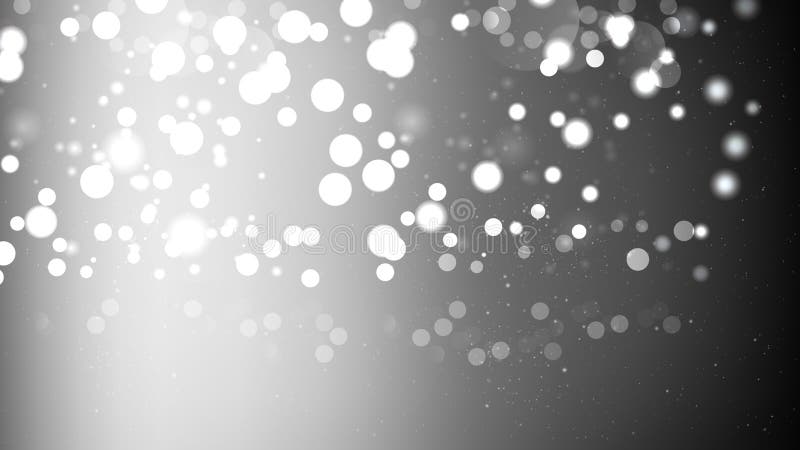 Abstract Bright Grey Blurry Lights Background Stock Vector ...