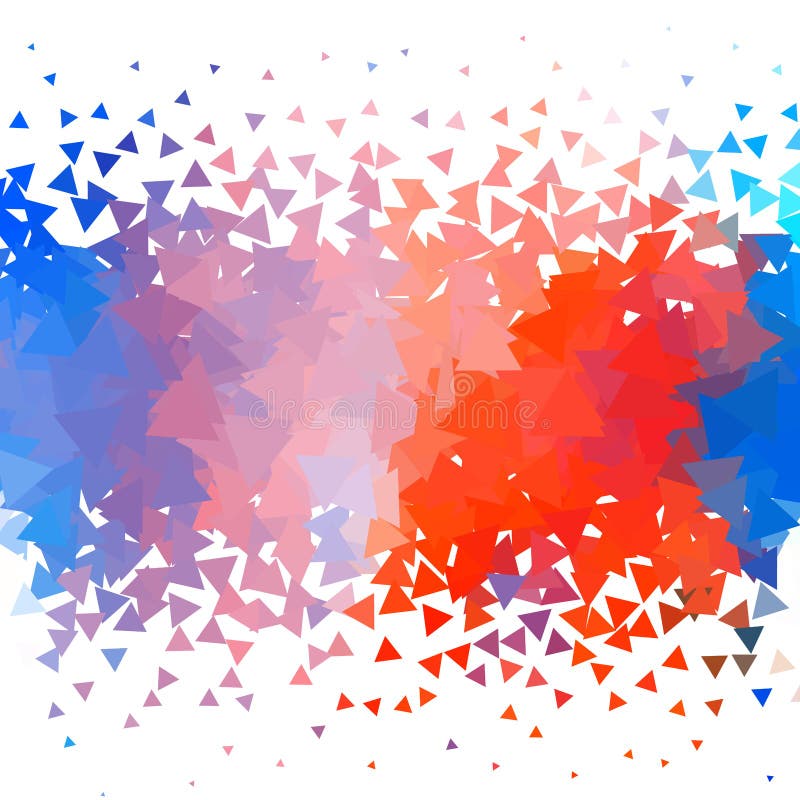 Abstract Bright Image with Texture of Triangles. Stock Vector ...