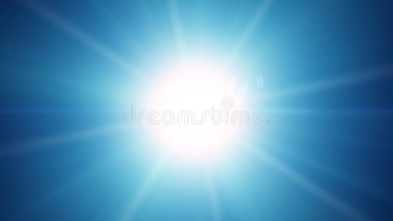 Light Beam with Blue Highlights Moves Along Left Side of Frame from Top ...