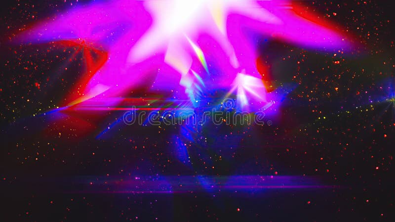 Abstract Bright with Lights and Particles Stock Illustration ...