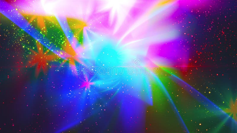 Abstract Bright with Lights and Particles Stock Video - Video of ...