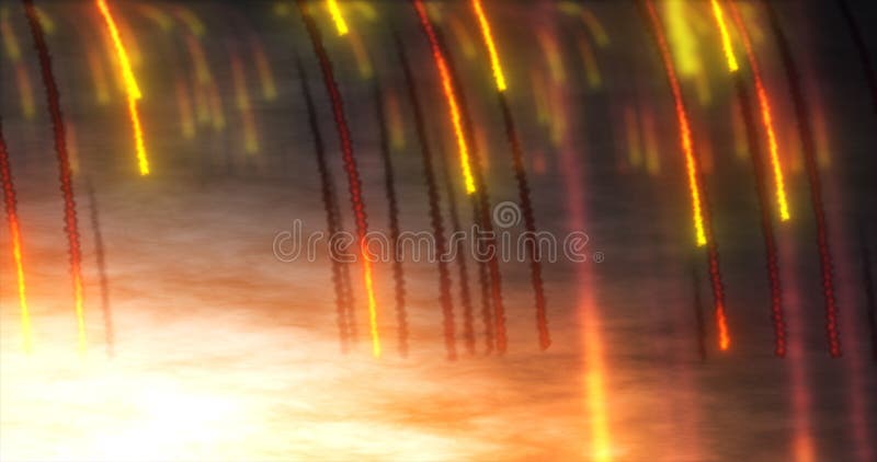 Abstract Bright Meteors Burning Falling from the Sky, Meteorites ...