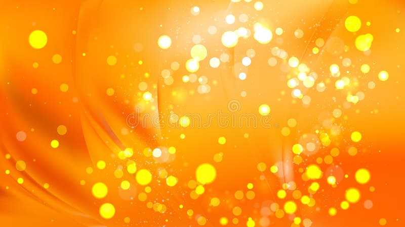 Abstract Bright Orange Defocused Background Design Stock Vector ...
