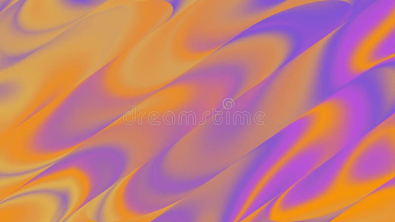 Abstract Bright Orange Yellow Purple Gradient Background with Liquid ...