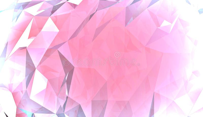 Abstract Bright Pale Pink Polygonal Background Stock Image - Image of ...