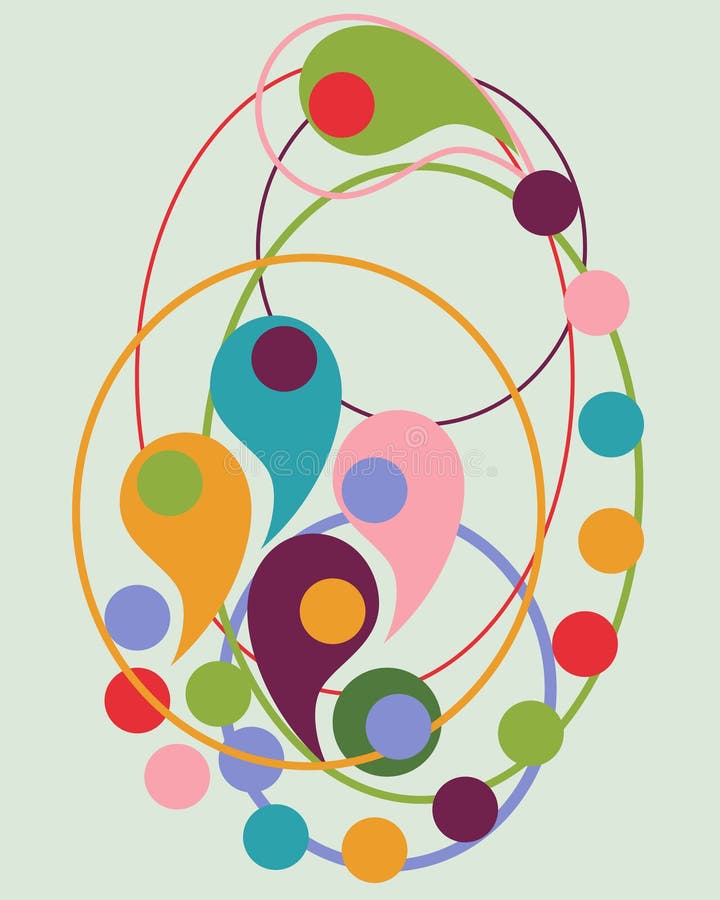 Abstract bright pattern stock vector. Illustration of decoration - 71225598