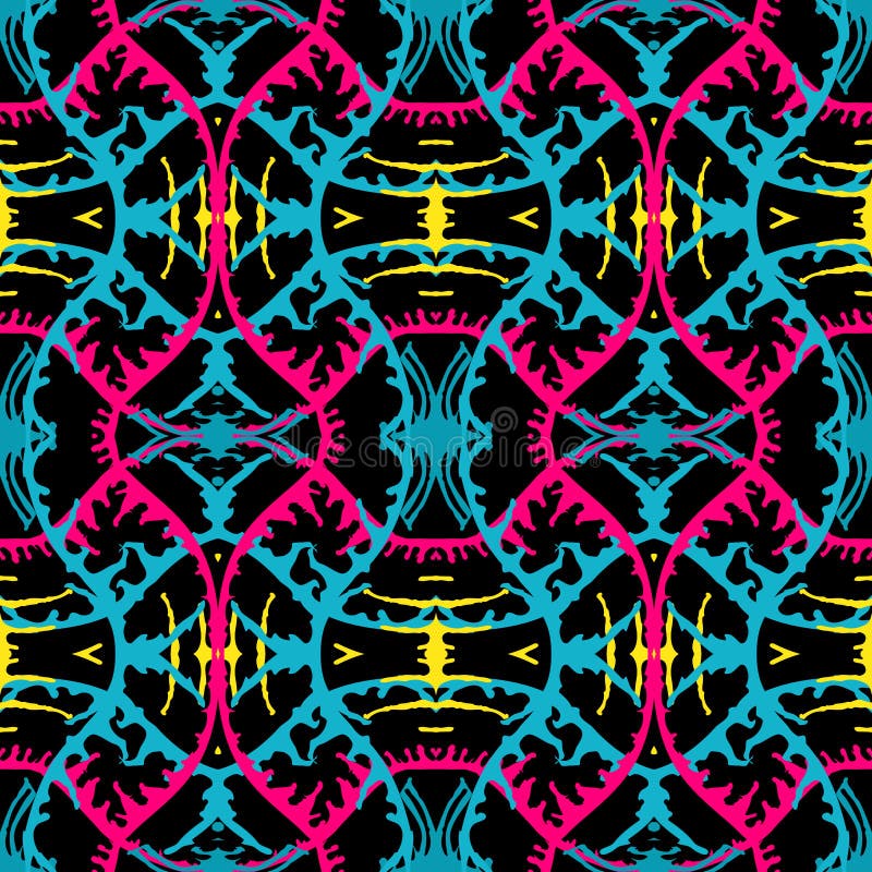 Abstract Bright Seamless Color Pattern for Your Design Stock ...