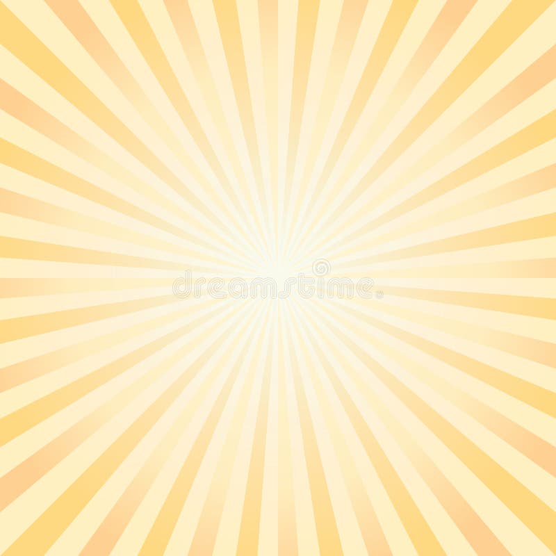 Abstract Bright Soft Yellow Orange Rays Background. Vector EPS 10, Cmyk ...