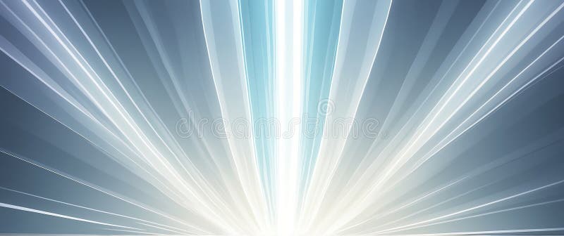 Abstract Bright White Rays of Light Beams Spectrum Banner Ai Generated ...