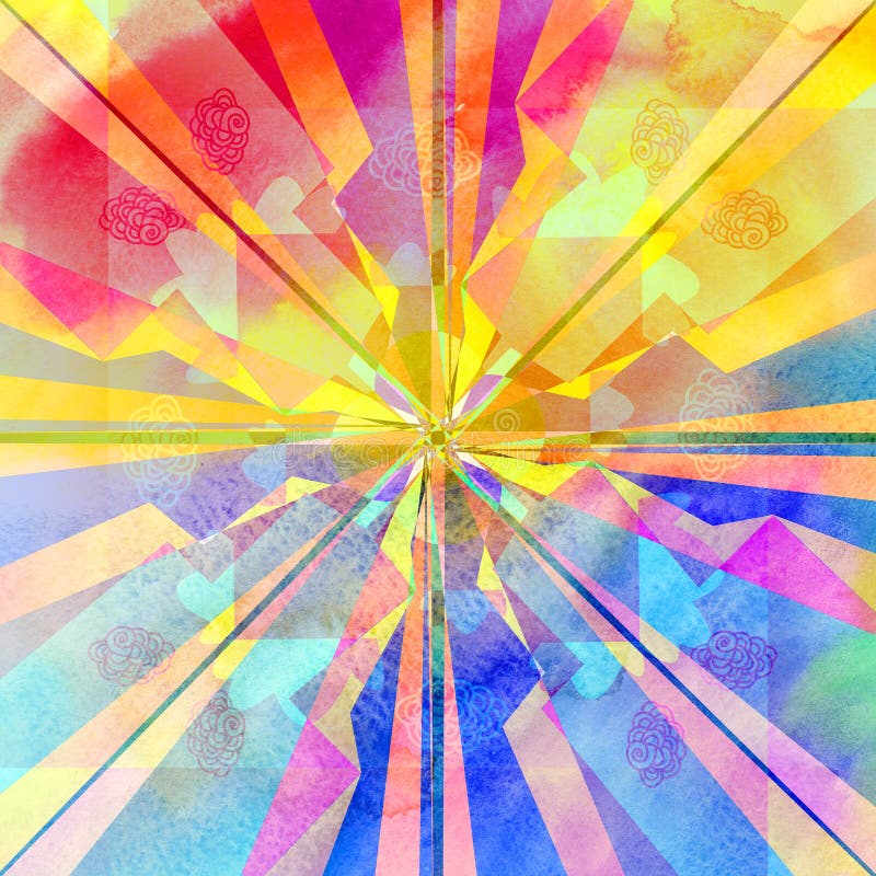 Abstract Brightness Background Stock Illustration - Illustration of ...