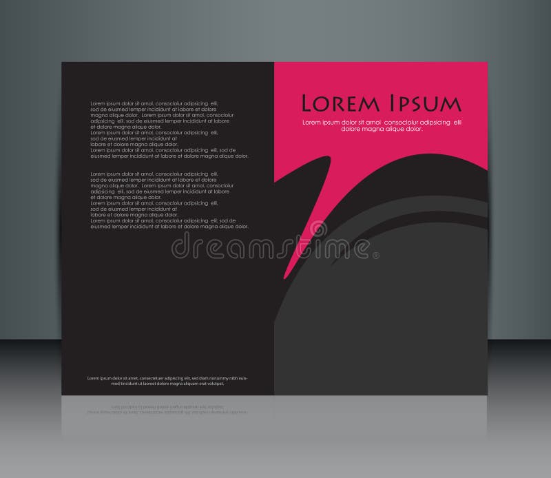 Abstract brochure design. stock vector. Illustration of advertise ...