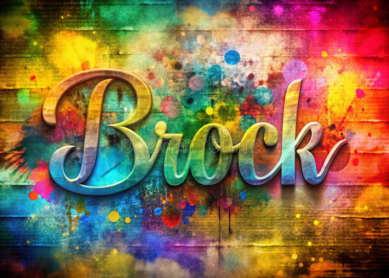Abstract Brock Script Alphabet Background a Double Exposure Exploration ...