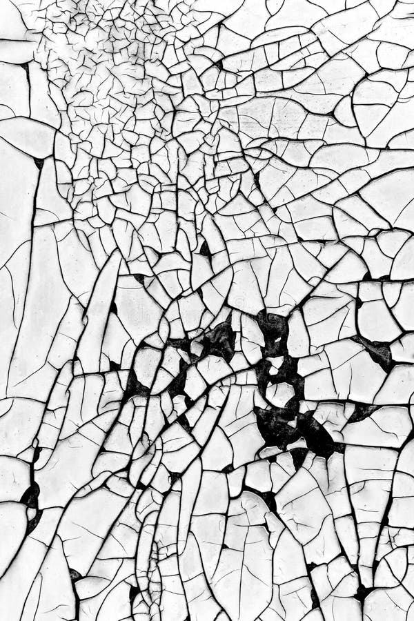 Abstract Broken, Black and White Texture Background Stock Image - Image ...