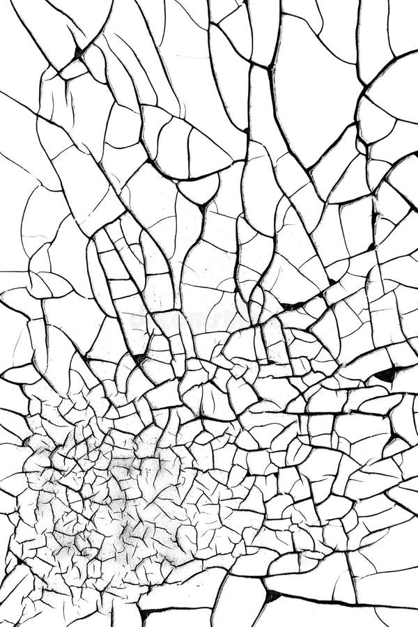 Abstract Broken, Black and White Texture Background Stock Image - Image ...