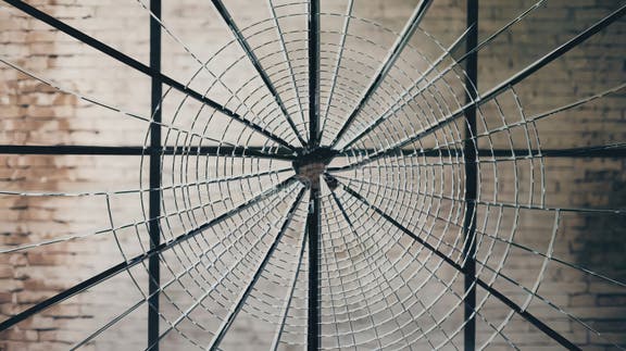 Abstract Broken Glass Circle Pattern, Shattered High Quality Image ...