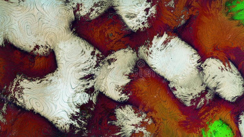 Abstract Broken Texture Effect, Rich Colors, Rich Curved Texture ...