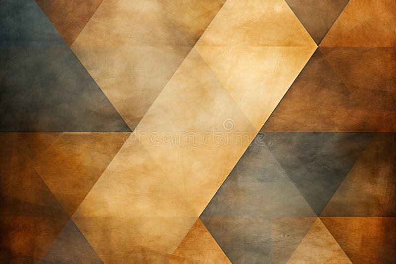 Abstract Brown Background Design of Gray Angled Squares Blocks ...