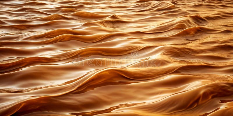 Abstract Brown Background Pattern Muddy Water Dirty River Flow ...