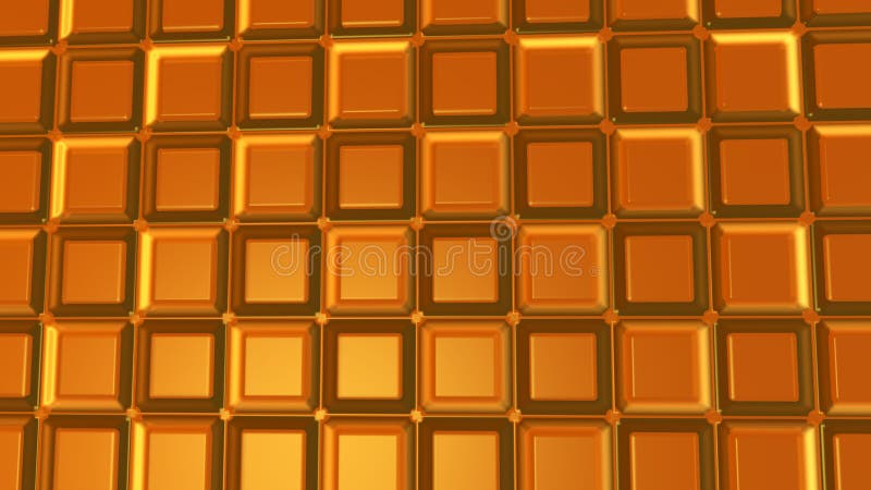 Abstract Brown Background with Rectangular Shapes Stock Illustration ...